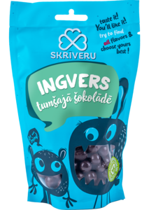 Ingvers tumšajā šokolādē 140g | Skrīveru Saldumi