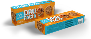 Sarkanā Velveta cepumi ar piena krēmu, cepumu gabaliņiem piena glazūrā ...